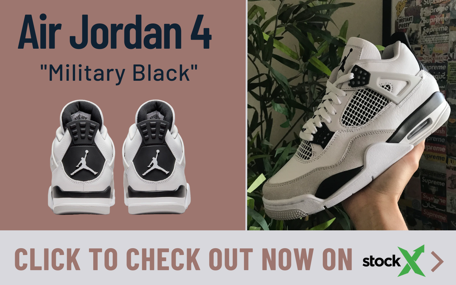 Where to buy the Air Jordan 4 Military Black? – Sneaker Flippers